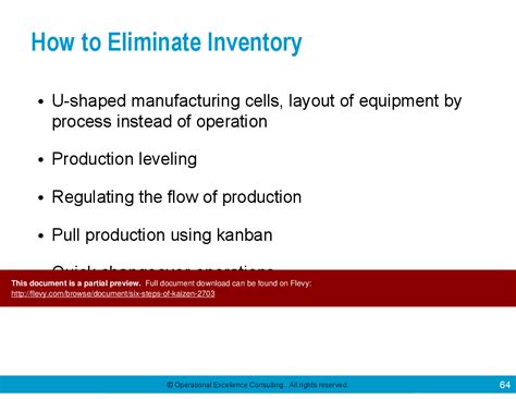 Six Steps Of Kaizen PowerPoint Slideshow View