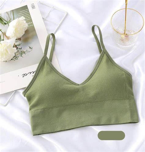 💎 สายเดี่ยว เว้าหลัง Sexy สปอร์ตบรา เสริมฟองน้ำ ผ้านุ่ม ระบายอากาศ เกรดพรีเมี่ยม 💎 Th