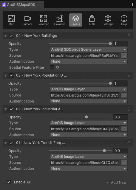 Display A Map Ui Arcgis Maps Sdk For Unity V1 Esri Developer