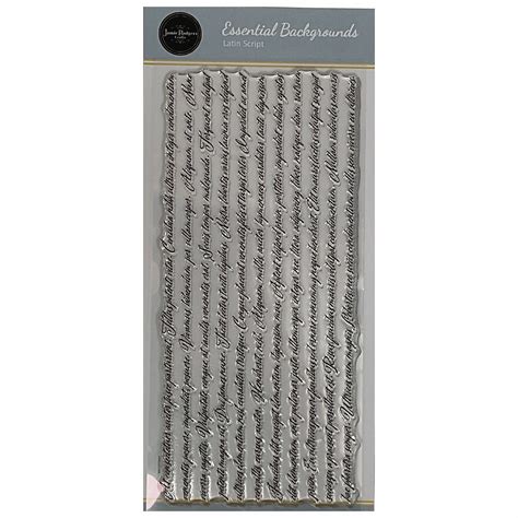 Latin Script Dl Clear Stamp Essential Backgrounds By Jamie Rodgers