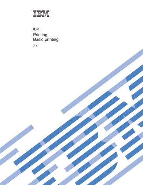 IBM I Printing Basic Printing E IBM Tivoli Composite IBM