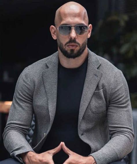 Top G Andrew Tate Grey Wool Blazer - USA Leather Factory
