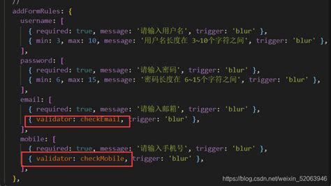 正则表达式验证规则（vue）vue邮箱验证正则表达式 Csdn博客
