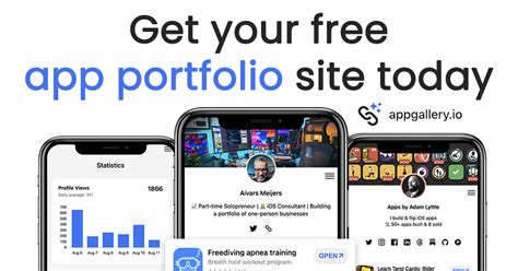 App Gallery Free App Portfolio Site