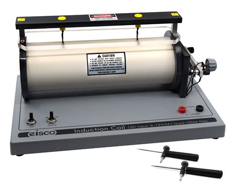 Induction Coil Mm Spark Fully Adjustable Vibrator System Includes Pointer Electrodes