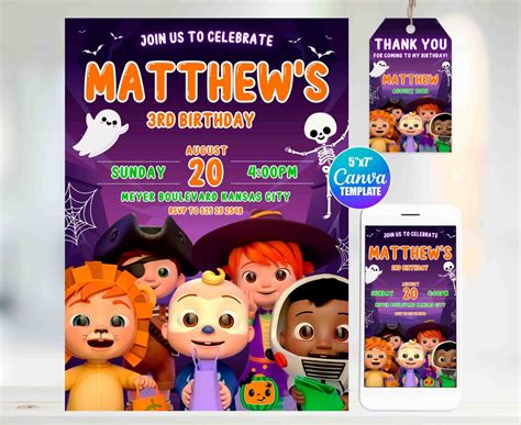 Cocomelon Sweet Moments Template