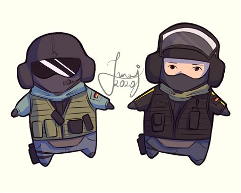 Thicc Germans Done By Me More Coming Soon Rrainbow6