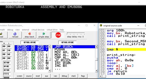 assembly ve emu8086
