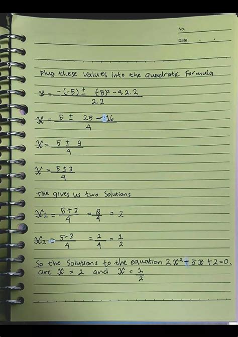 Quadratic Equation Lecture Notes Mt San Antonio College Edubirdie
