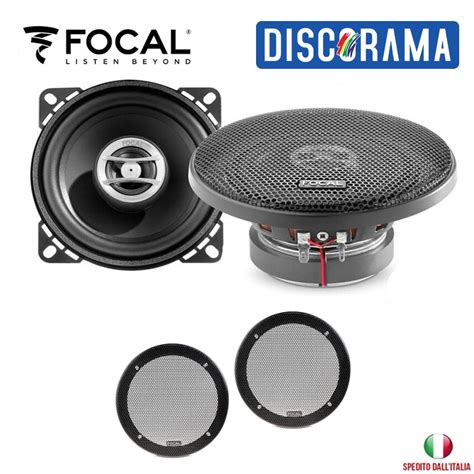 Casse Auto Focal Rcx 100 Auditor Altoparlanti Coassiali 2 Vie 100mm