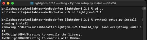 how to install xgboost and lightgbm on macos geeksforgeeks
