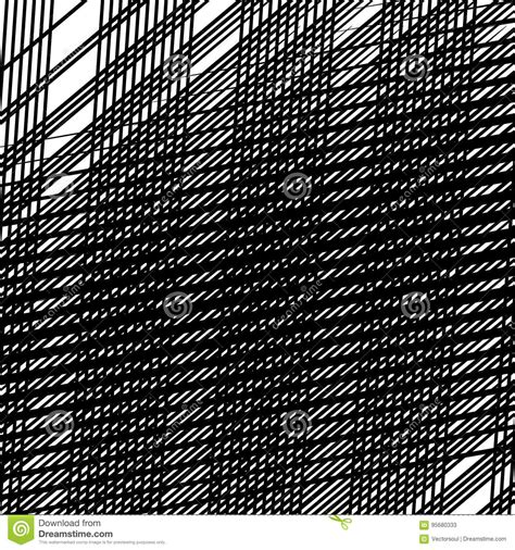 Grid Mesh Of Lines Abstract Geometric Pattern Stock Vector Illustration Of Interlock