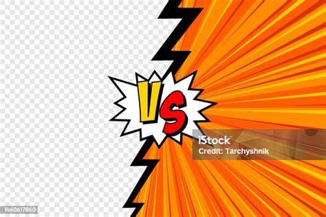 디자인을 위한 빈 장소가 있는 만화 만화 배경 싸워라 만화책 다채로운 경쟁 또는 도전 포스터 모형 레트로 팝 아트 스타일 벡터 그림 Championship에 대한 스톡 벡터