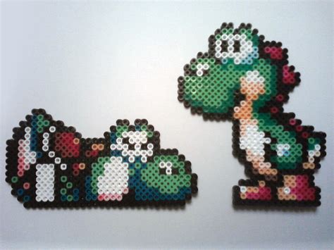 Fuse Bead Yoshis By ProbonoBear On DeviantArt
