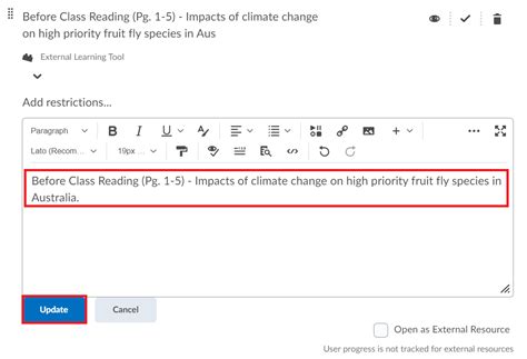 Adding Activities To A Module