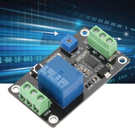 Pcs Delay Timer Relay Self Locking On Off Time Switch Super DC V V V Shopee Malaysia