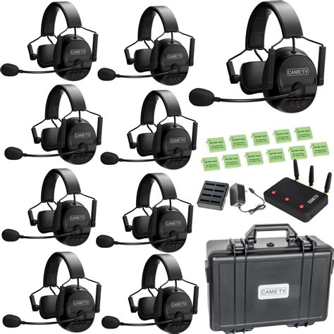Came Tv Kuminik8 Duplex Digital Wireless Intercom Headset Distance Up Came Tv Kuminik8 Duplex Digital Wireless Intercom Headset Distance Up