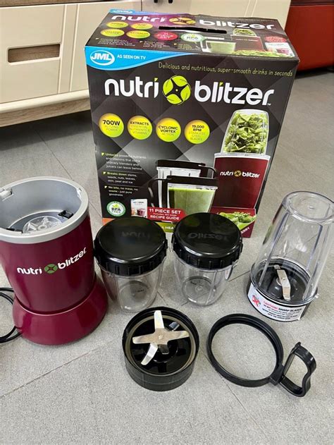 Nutriblitzer Blender Juicer By Jml Tv And Home Appliances Kitchen Appliances Juicers Blenders