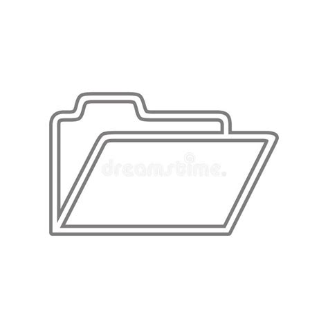 folder icon from web set stock image image of information 148836093