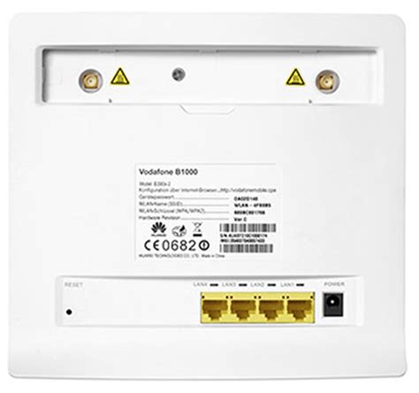 Vodafone B1000 LTE-Router | alle Daten