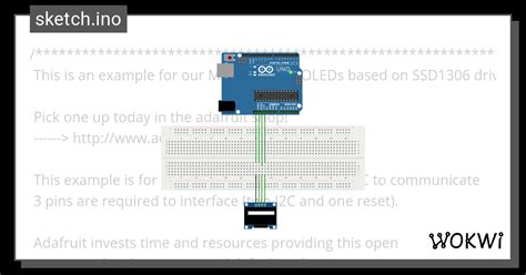OLED Eye Wokwi ESP32 STM32 Arduino Simulator