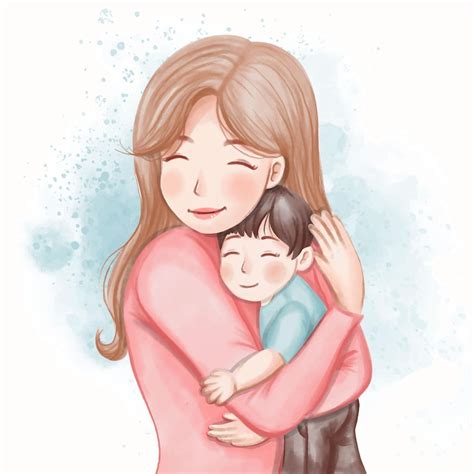 엄마 일러스트 이미지 Freepik에서 무료 다운로드