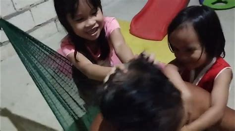 Gitik gitik ta Lola, bonding time.. tawa much si Bunso - YouTube