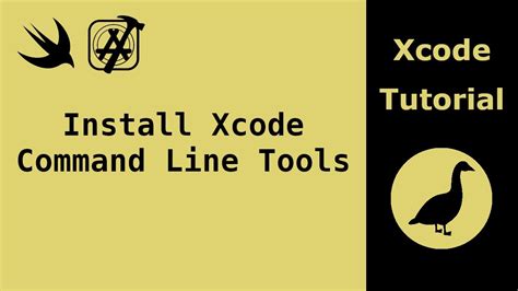 Xcode Tutorial Installuninstall Xcode Command Line Tools Xcode