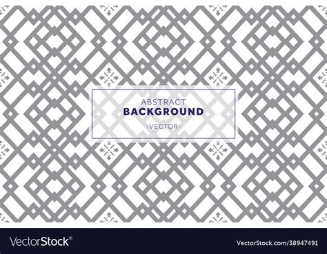 Abstract Seamless Geometric Patterns Background Vector Image