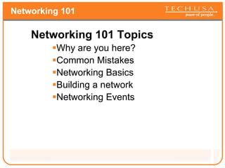 The Basics Of Networking PPT Social Networking Internet