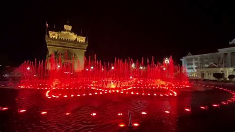 ດອກຈຳປາ น้ำพุวันชาติลาว ครบรอบ 45 ปี Youtube