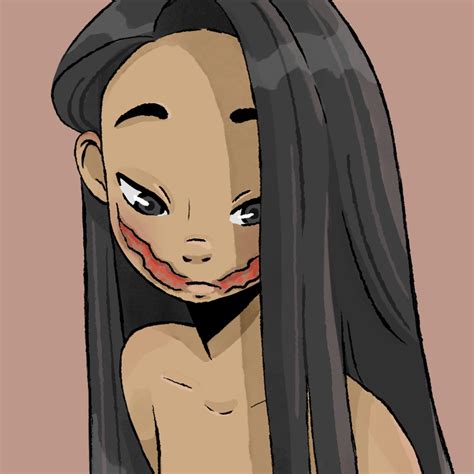Artstation Yōkai Kuchisake Onna