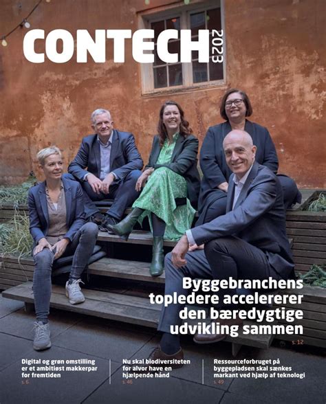 Again Is Featured In Børsen Today In The Contech Lab En Del Af Molio Magazine As One Of Four