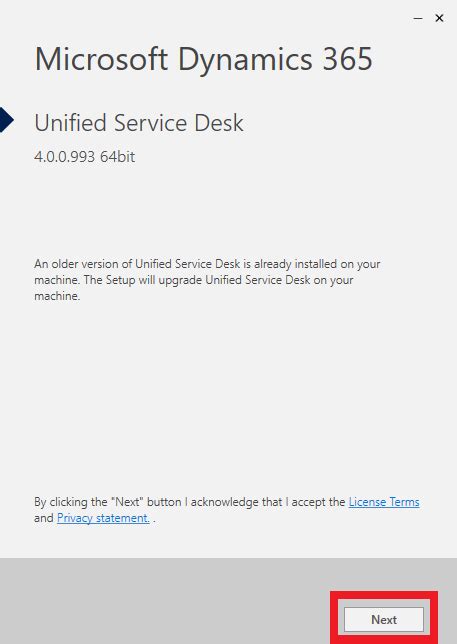 Unified Service Desk Upgrade For Dynamics 365 Customer Engagement