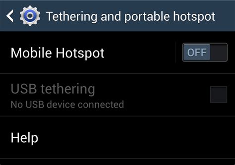 How To Use The Samsung Galaxy S4 As A Personal Hotspot