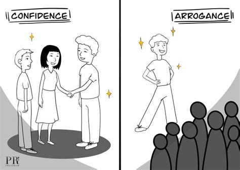 Arrogance Vs Confidence