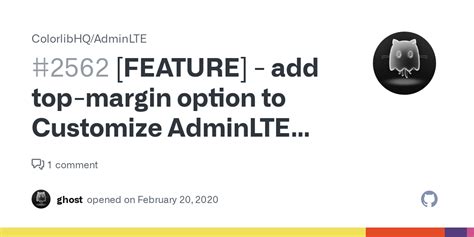 [feature] add top margin option to customize adminlte sidebar · issue 2562 · colorlibhq