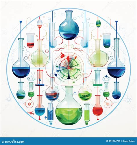 Technological Symmetry Stock Illustration Illustration Of Harmonization