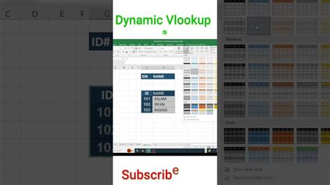 How To Use Dynamic Vlookup Formula In Excel Excelformula Excelvlookup