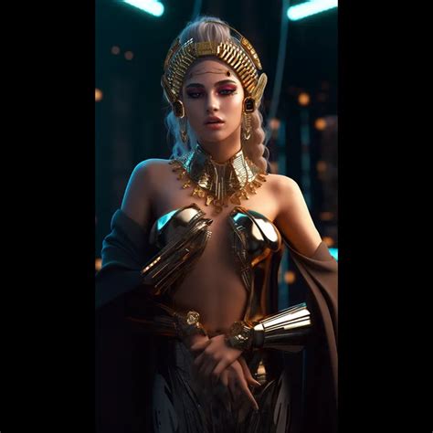 Cyberpunk Greek Gods Midjourney Prompt