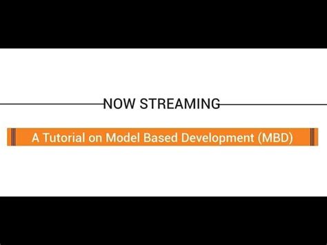 Embitel Technologies On Linkedin Mbd Tutorial How To Develop A Model Using Matlabsimulink