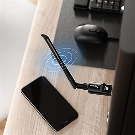 USB WiFi Adapter 1200Mbps Techkey USB 3 0 WiFi Dongle 802 11 Ac Wireless Network Adapter With