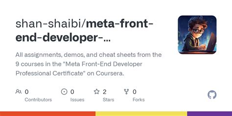 Github Shan Shaibi Meta Front End Developer Professional Certificate