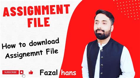 How To Download Assignment File Vulms Vu Assignment Solutions Youtube