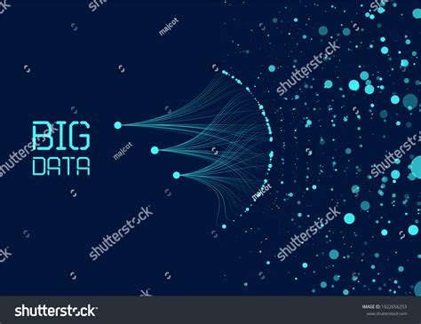 Abstract Infographics Visualization Big Data Code Stock Illustration Shutterstock