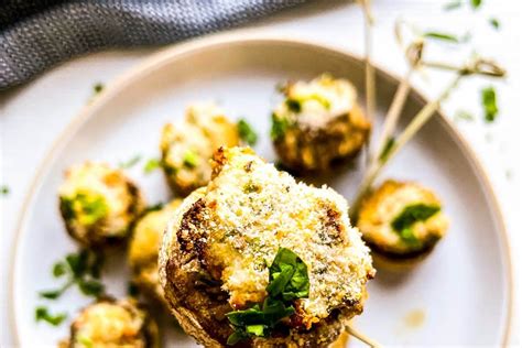 The Best Spicy Turkey Stuffed Mushrooms Wellnesssleuth