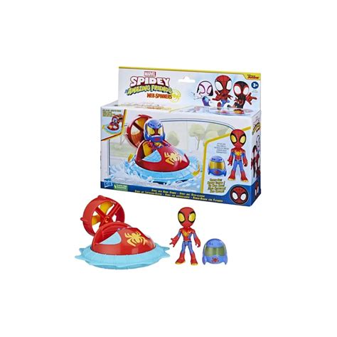 Marvel Spidey And His Amazing Friends Web Spinners Miles Met Drill Spinner