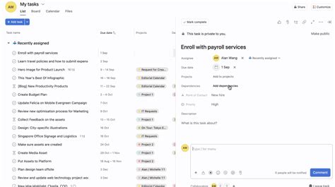Task Dependencies