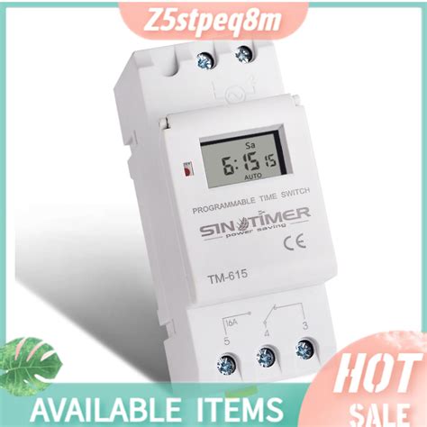 SINOTIMER Electronic Timer TM Timer Switch Days Hours