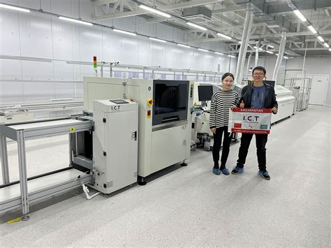I C T Cost Effective SMT PCB Assembly Production Line With High Speed From China Manufacturer